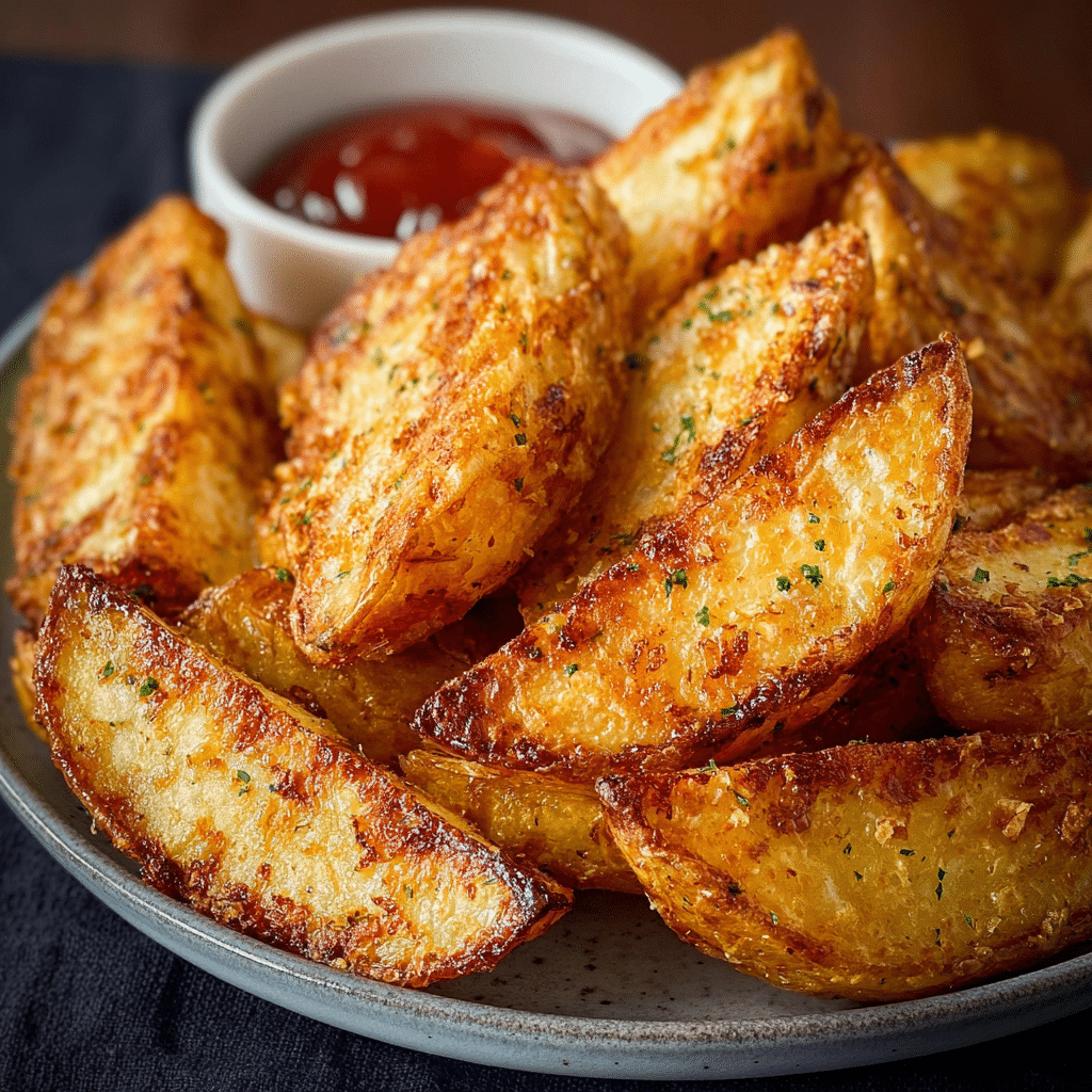 Crispy Potato Wedges