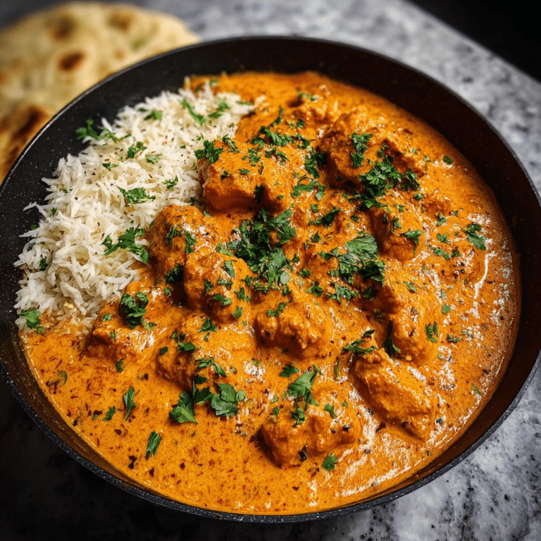 Quick & Easy Homemade Butter Chicken