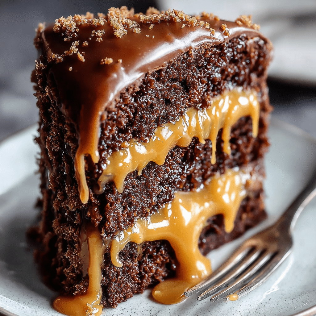 Rich & Velvety Coffee Caramel Cake You’ll Crave