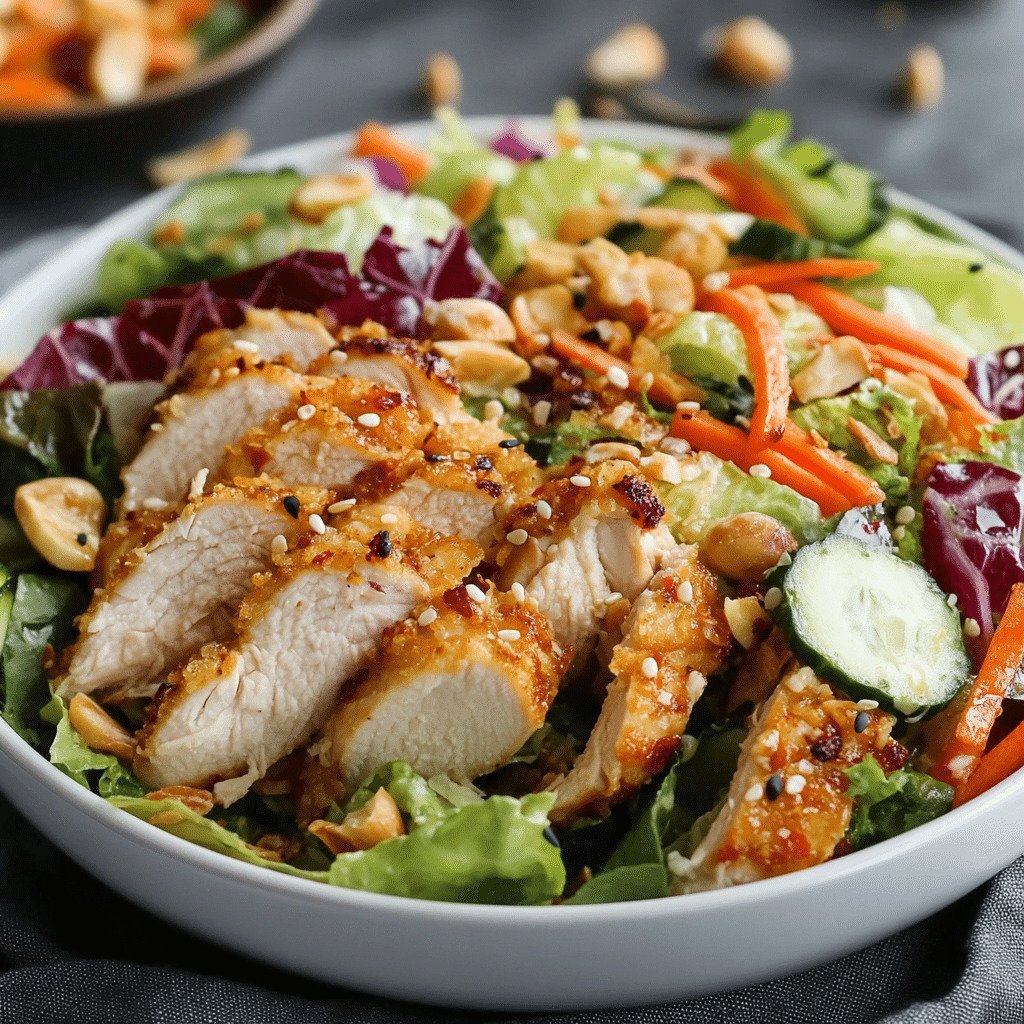 Asian Chicken Crunch Salad