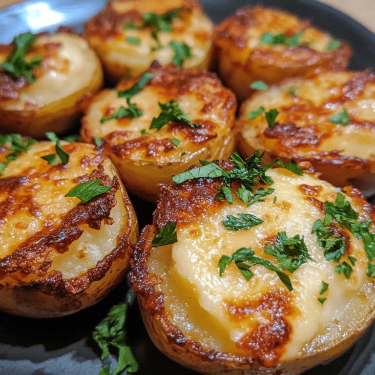 golden-brown twice-baked potatoes with crispy skins