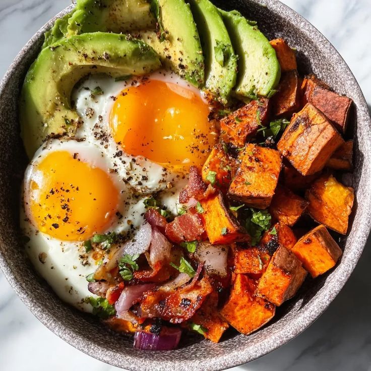 Delicious Sweet Potato Breakfast Bowl